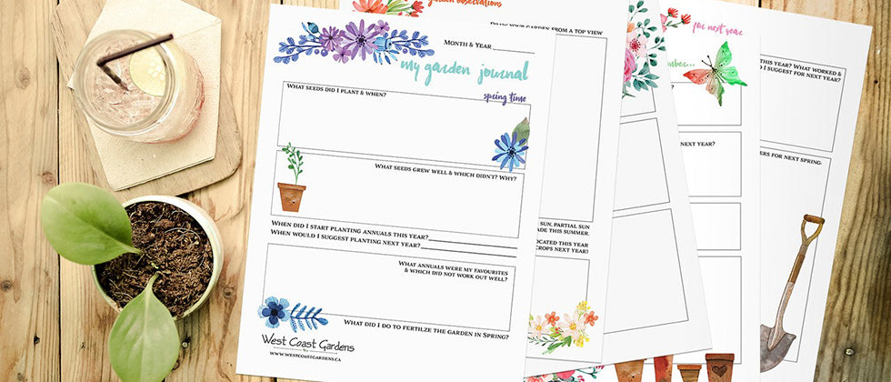 Use Our Easy Garden Journal to Wrap Up the Growing Season – West Coast ...